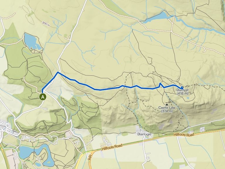 Dumyat Loop from Bridge of Allan | hike | Komoot